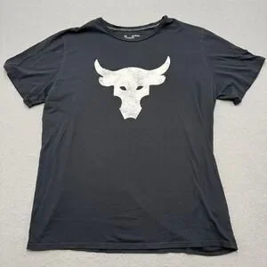 Under Armour | Shirts | Under Armour Tshirt Mens 2xl Black Project Rock ...